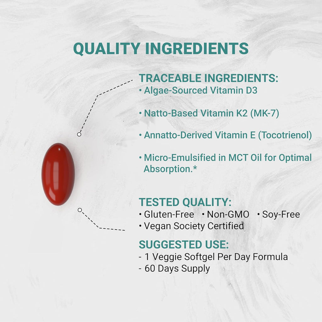 60 veggie softgels for daily use