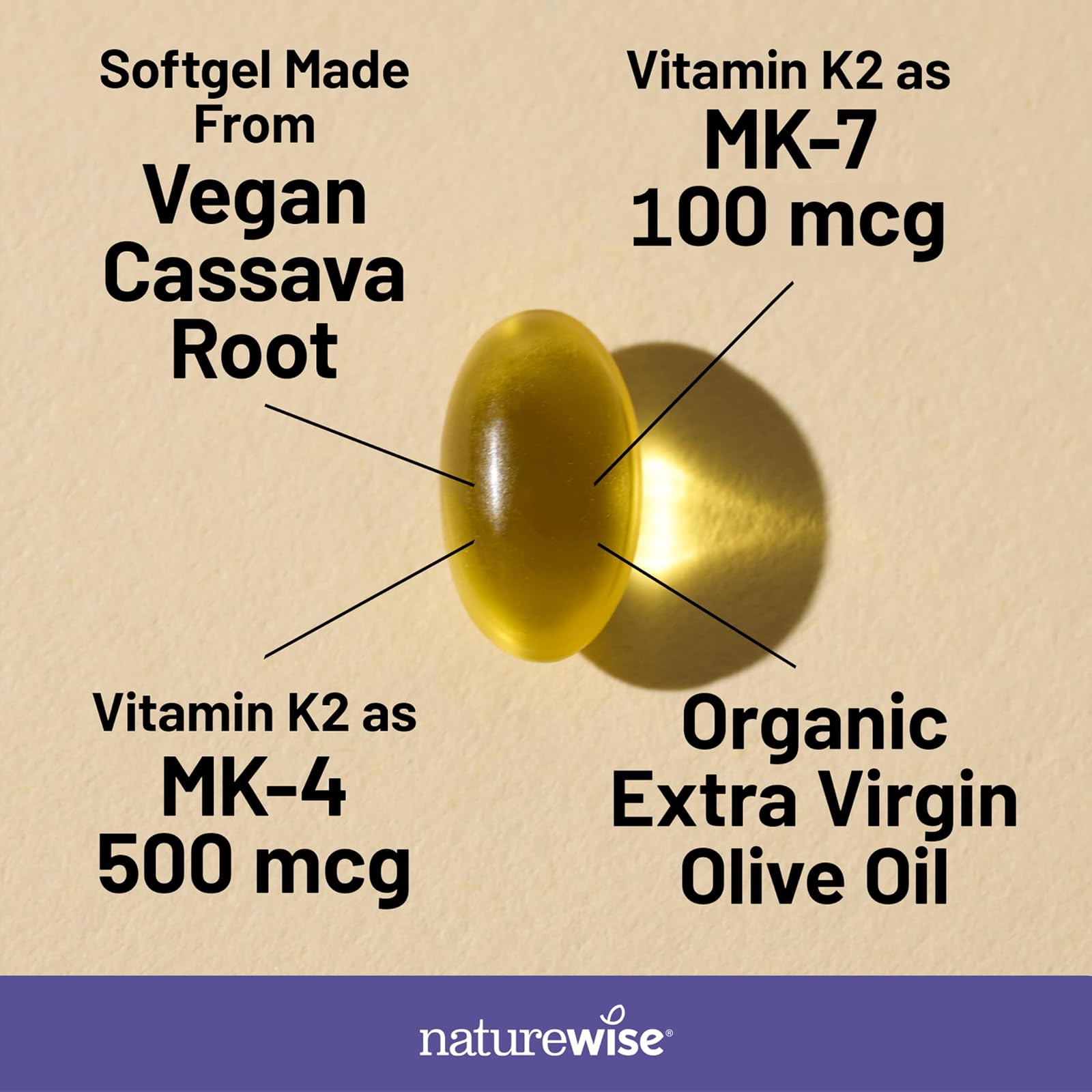 600 mcg vitamin K2 benefits