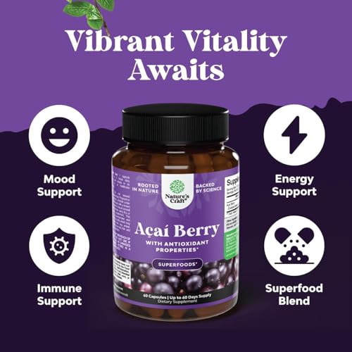 600 mg Acai Berry supplement