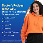 600 mg Alpha GPC veggie capsules