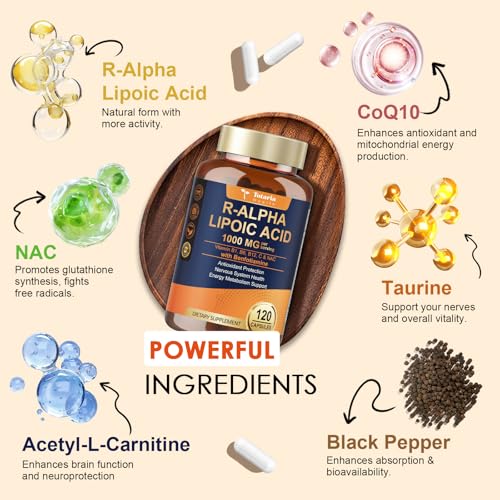 600 mg alpha lipoic acid capsules