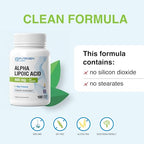 600 mg alpha lipoic acid per serving