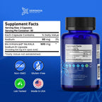 600 mg alpha lipoic acid supplement