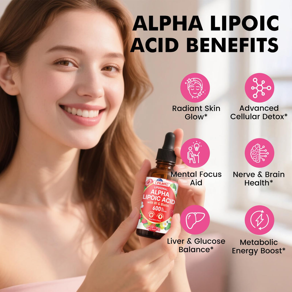 600 mg alpha lipoic acid supplement
