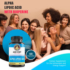 600 mg alpha lipoic acid supplement