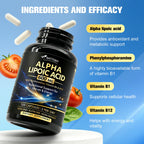 600 mg Alpha Lipoic Acid supplement