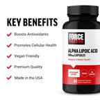 600 mg Alpha Lipoic Acid supplement