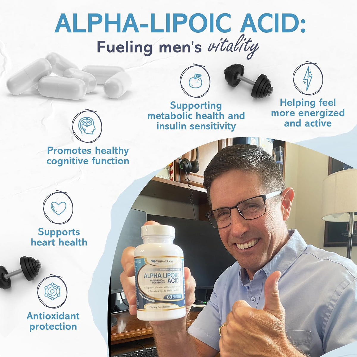 600 mg alpha lipoic acid supplement