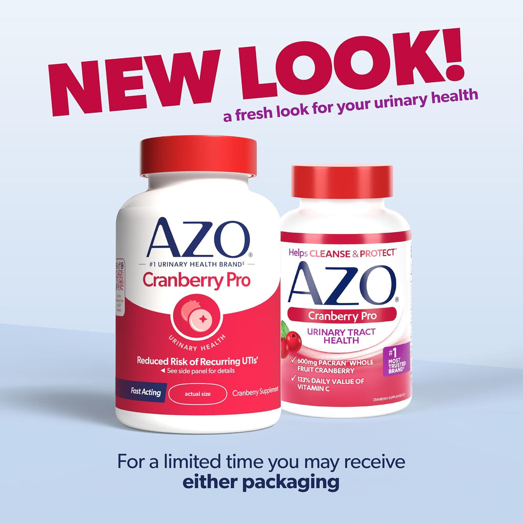 600 mg AZO Cranberry for immune support