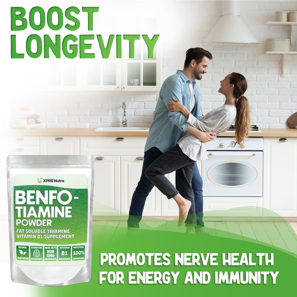 600 mg Benfotiamine for energy support