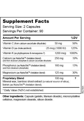 600 mg calcium capsules for strong bones