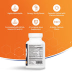 600 mg calcium hydroxyapatite for strength