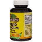600 mg calcium softgels for daily intake