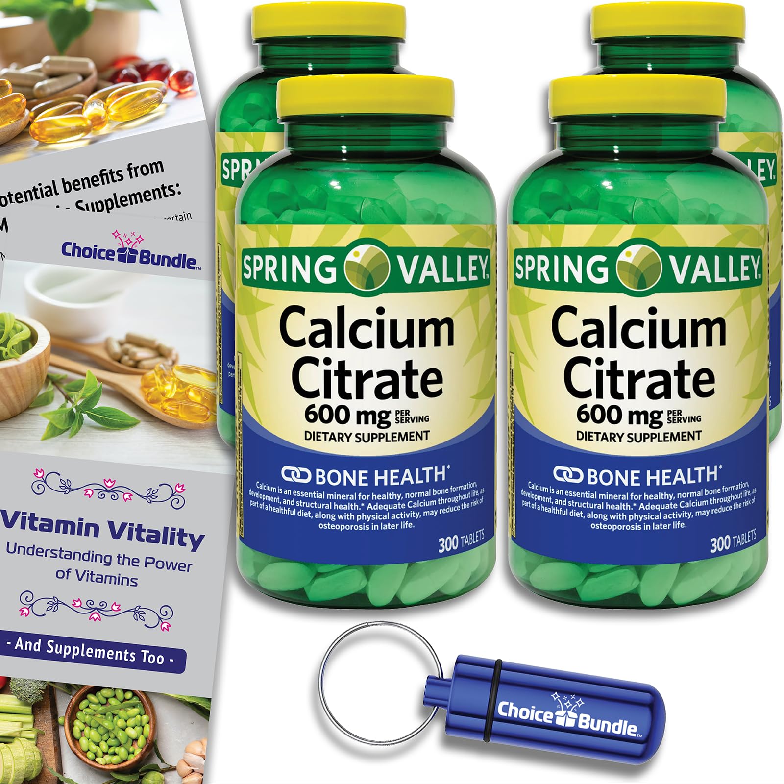 600 mg calcium supplement for bones