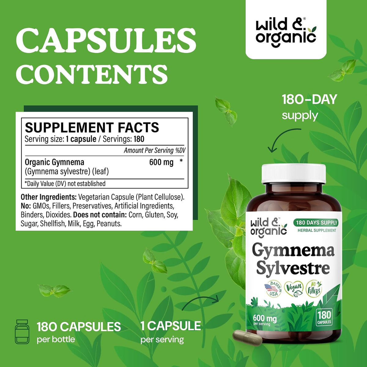 600 mg Gymnema Sylvestre health benefits