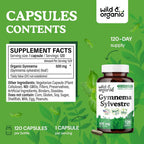 600 mg Gymnema Sylvestre herbal supplement