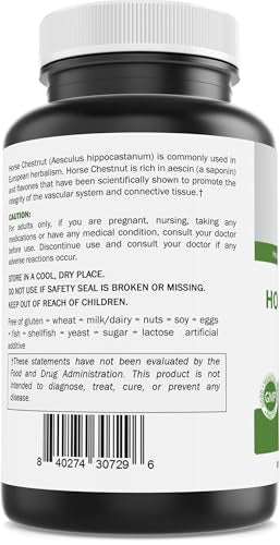 600 mg horse chestnut health benefits