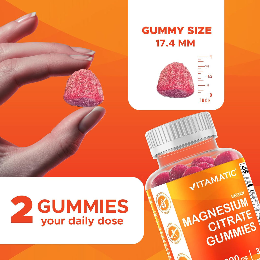 600 mg magnesium citrate supplement