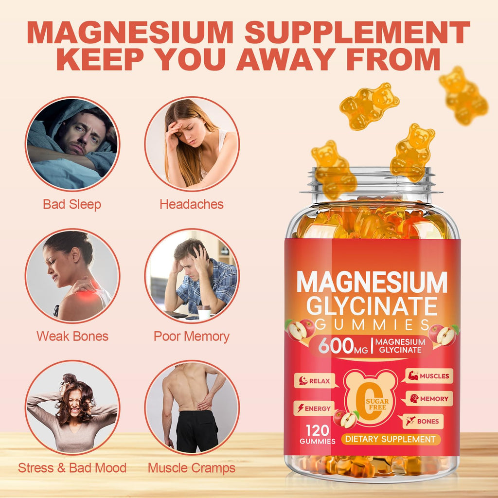 600 mg magnesium for muscle support