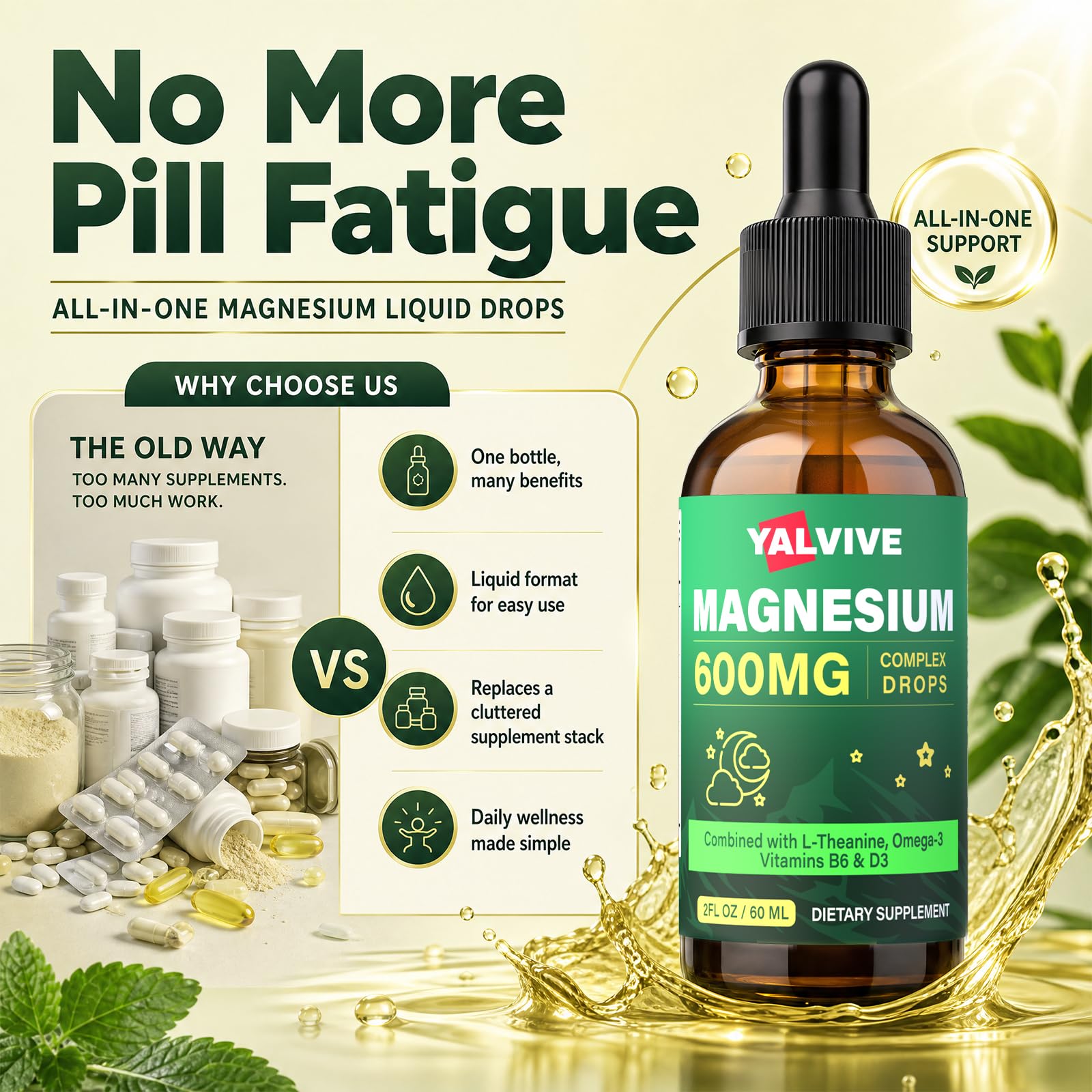 600 mg magnesium glycinate for relaxation