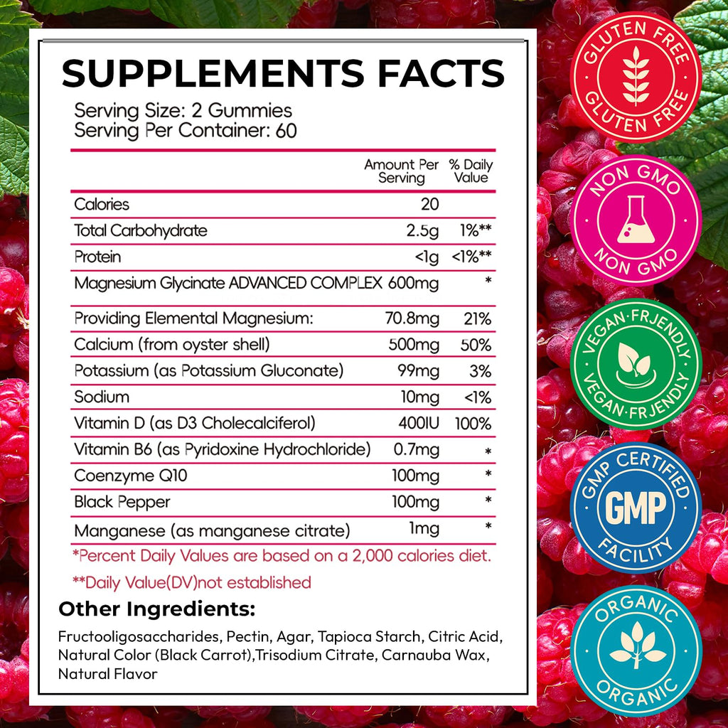 600 mg magnesium gummies for relaxation