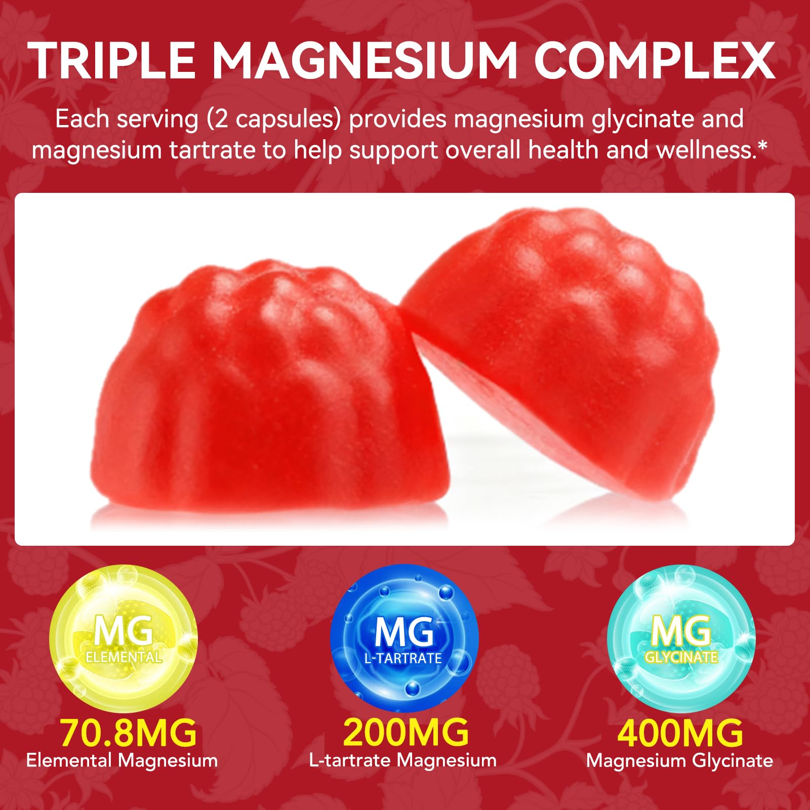 600 mg magnesium gummies for sleep support