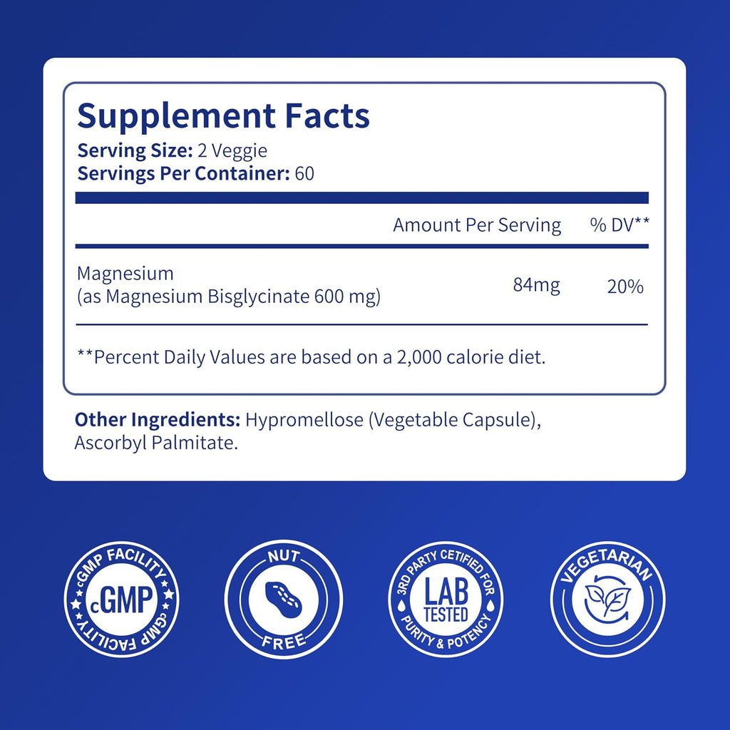 600 mg magnesium supplement benefits