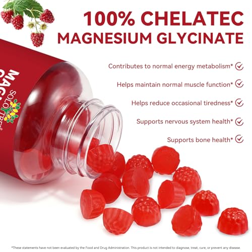 600 mg magnesium supplement gummies
