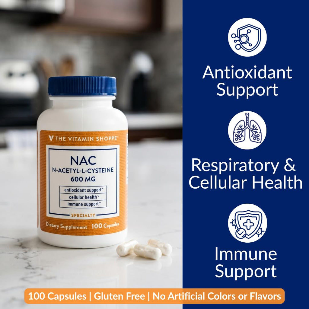 600 mg N-Acetyl-L-Cysteine supplement