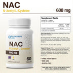 600 mg N-Acetyl-L-Cysteine supplement