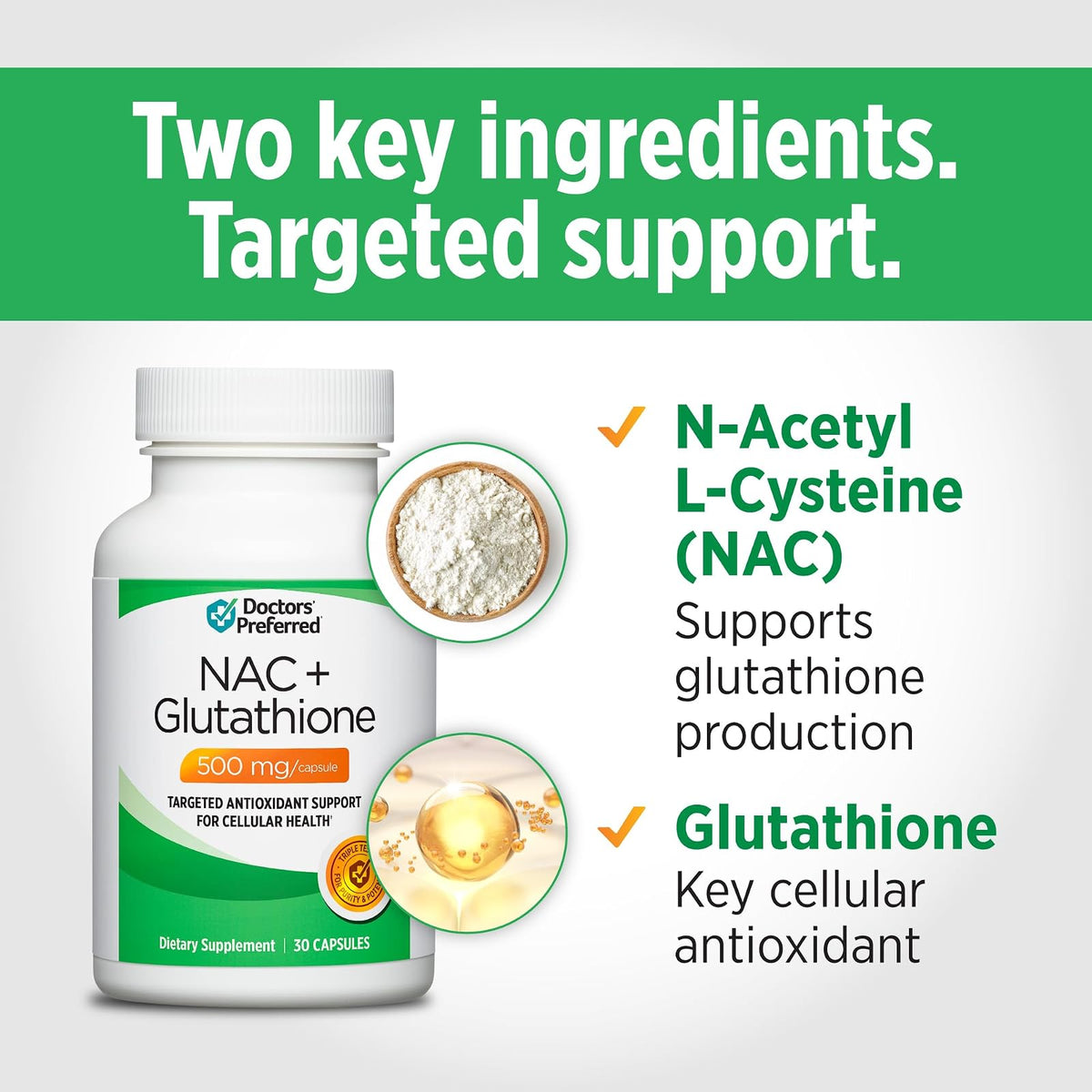 600 mg NAC capsules for health