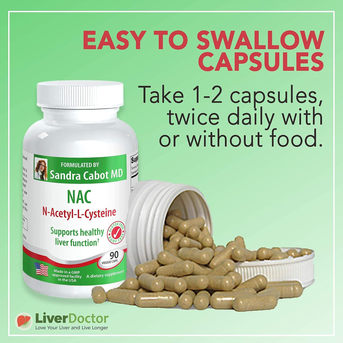 600 mg NAC for immune support
