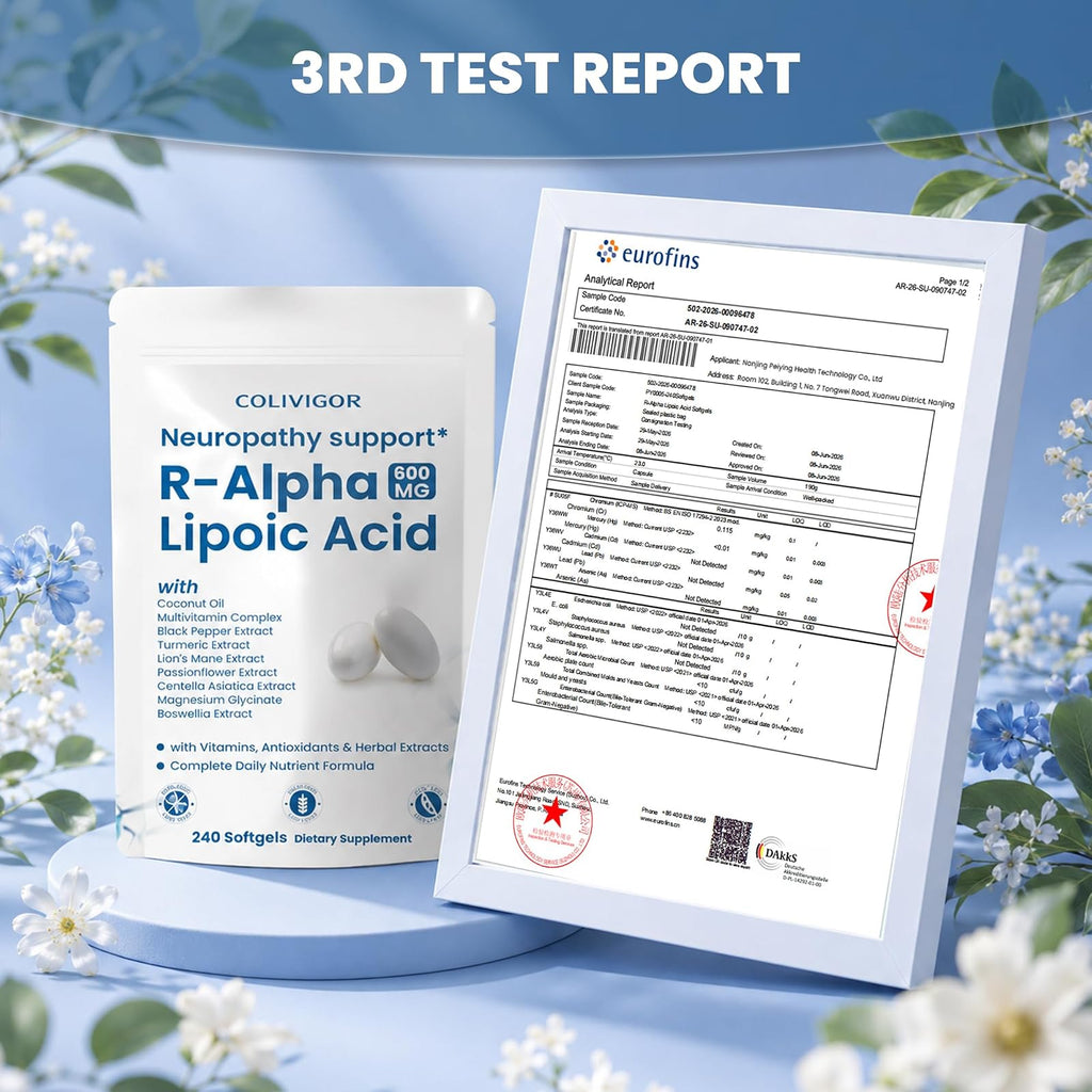600 mg R-Alpha Lipoic Acid dosage