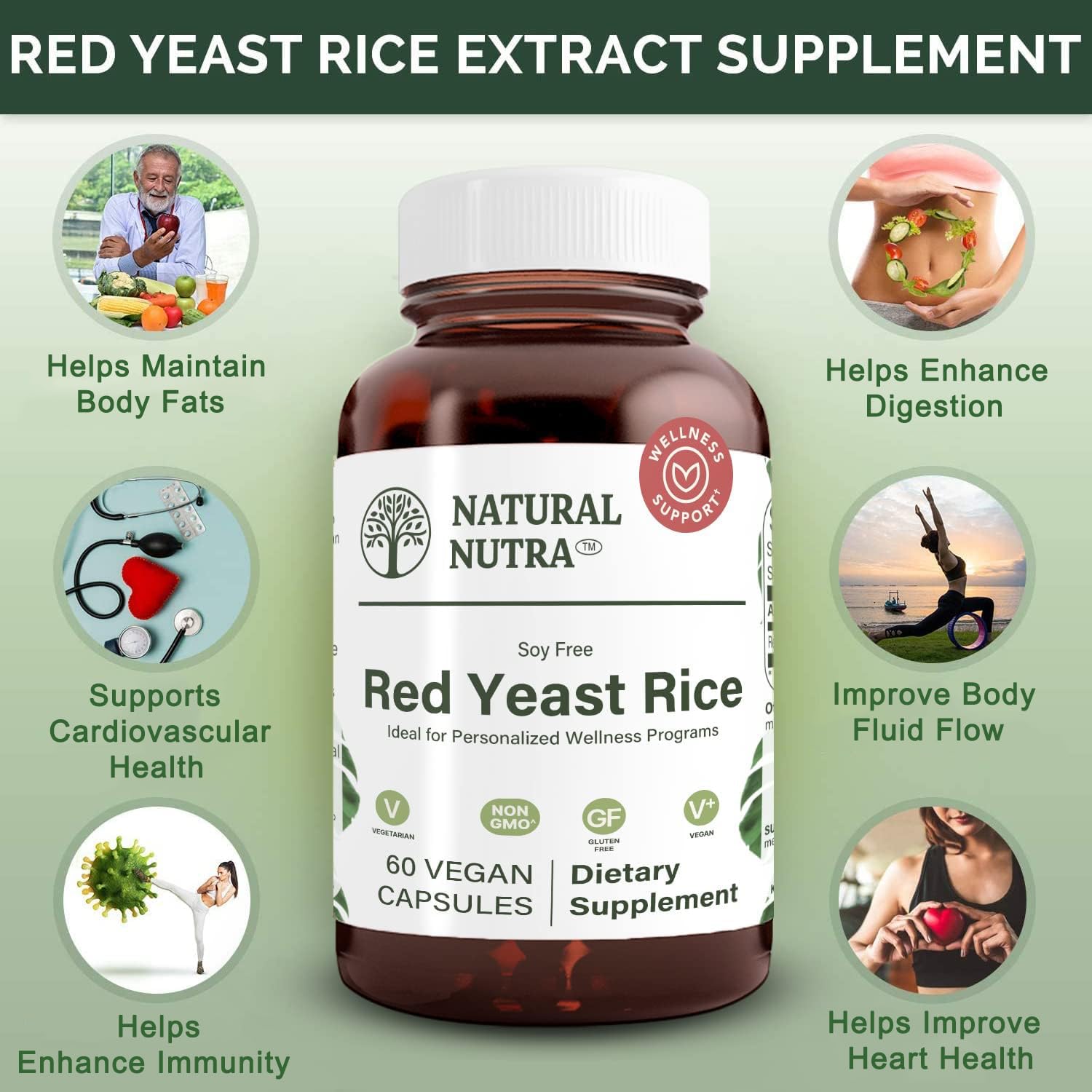 600 mg red yeast rice benefits