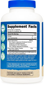600 mg resveratrol for vitality