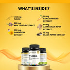 600 mg TUDCA for liver health