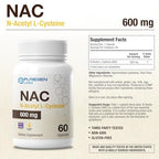 600 mg vegetarian n-acetyl-l-cysteine supplement