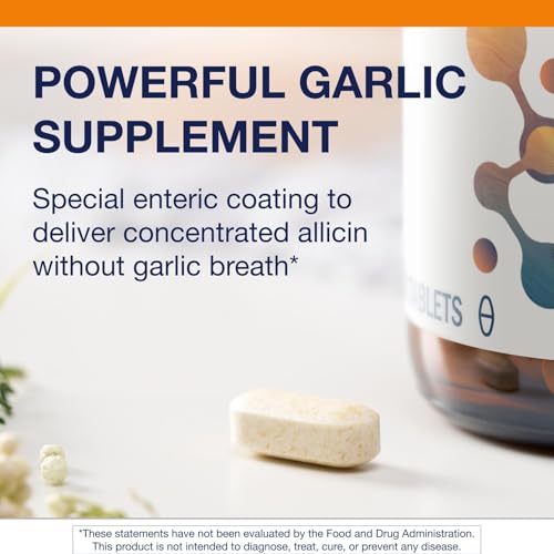 6000 mcg allicin garlic capsules