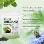 6000 mg oil of oregano supplement