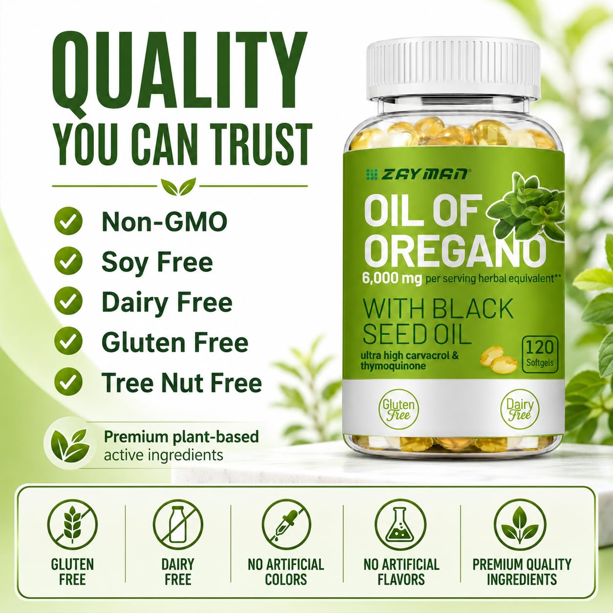 6000 mg oregano oil benefits
