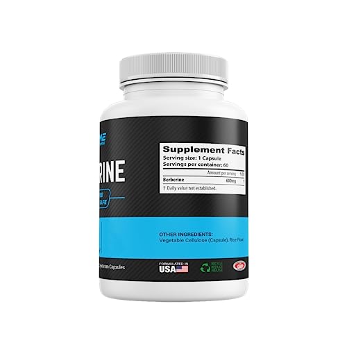 600mg berberine for gastrointestinal function
