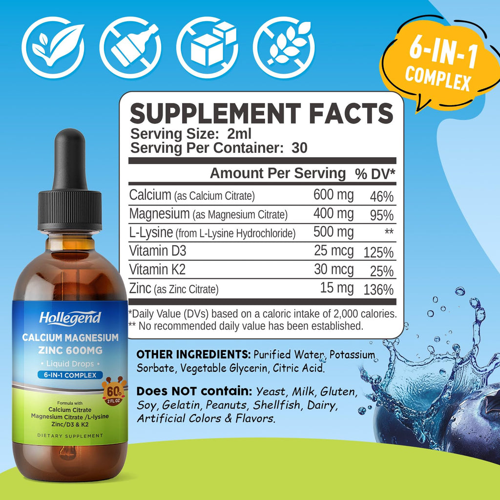 600mg calcium citrate for adults