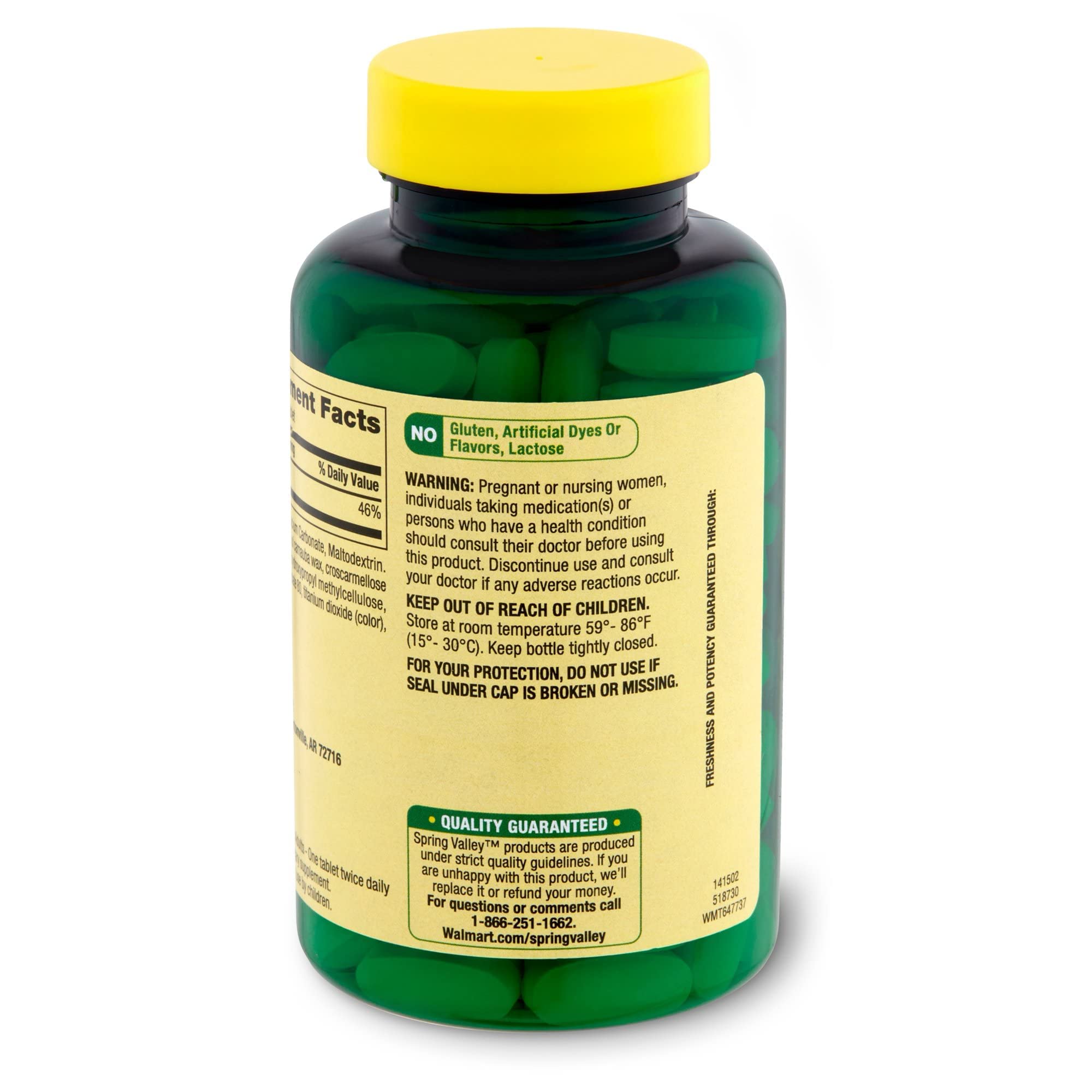 600mg calcium for strong bones