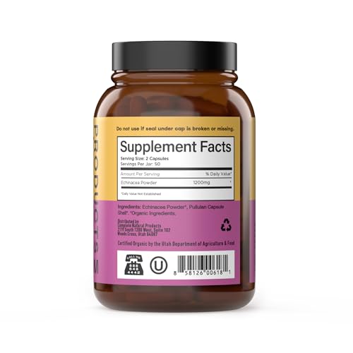 600mg echinacea for immune strength