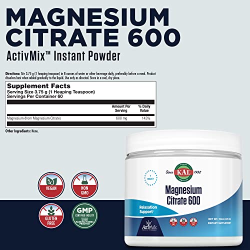 600mg magnesium for daily health