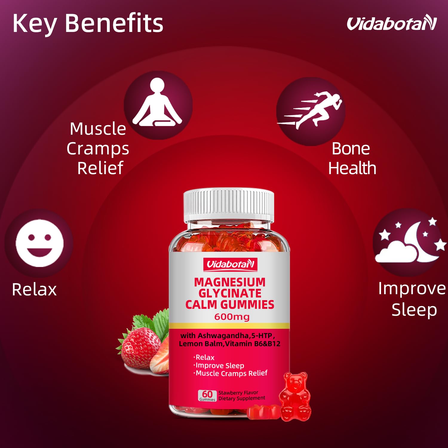 600mg magnesium gummies for relaxation