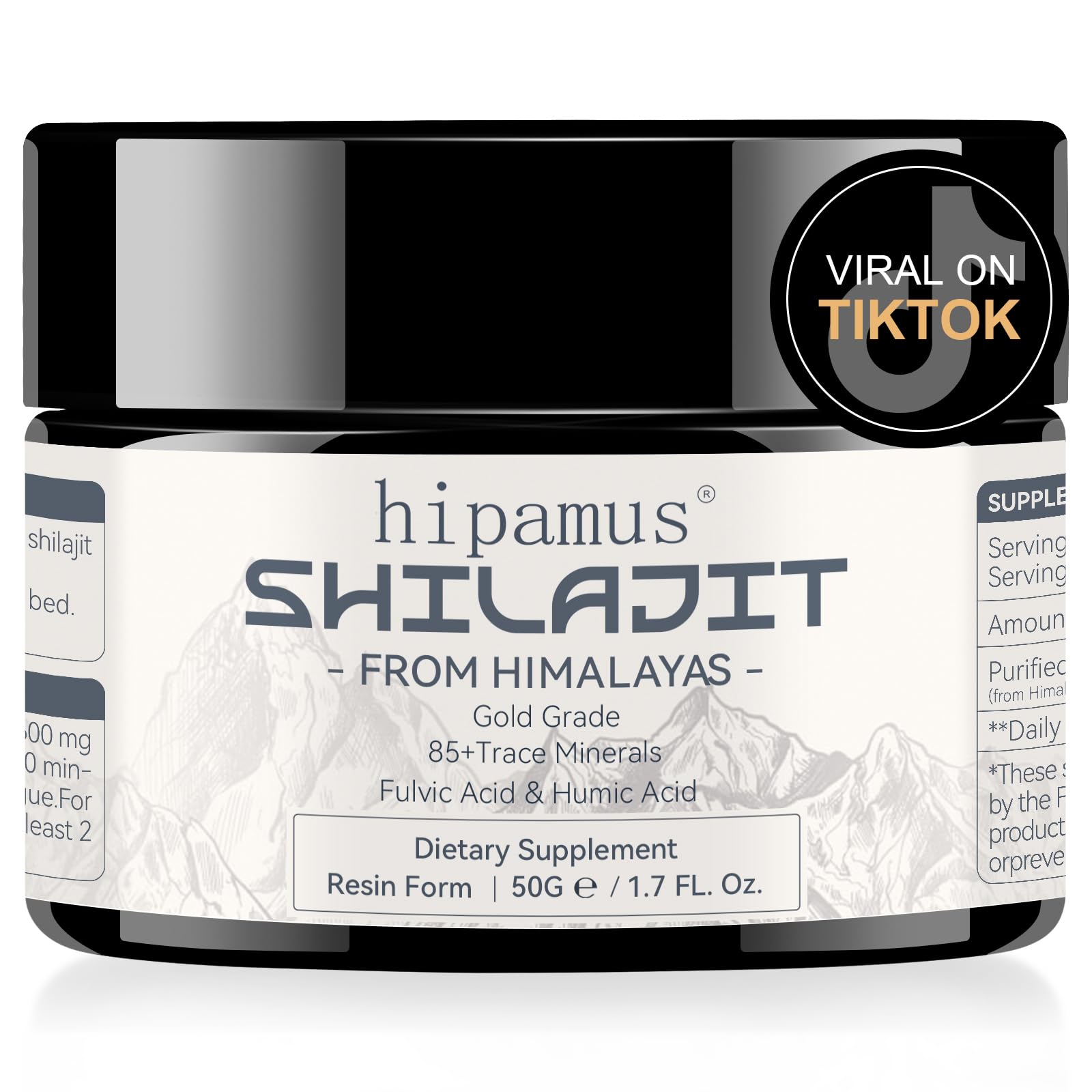 600mg Pure Himalayan Shilajit resin benefits