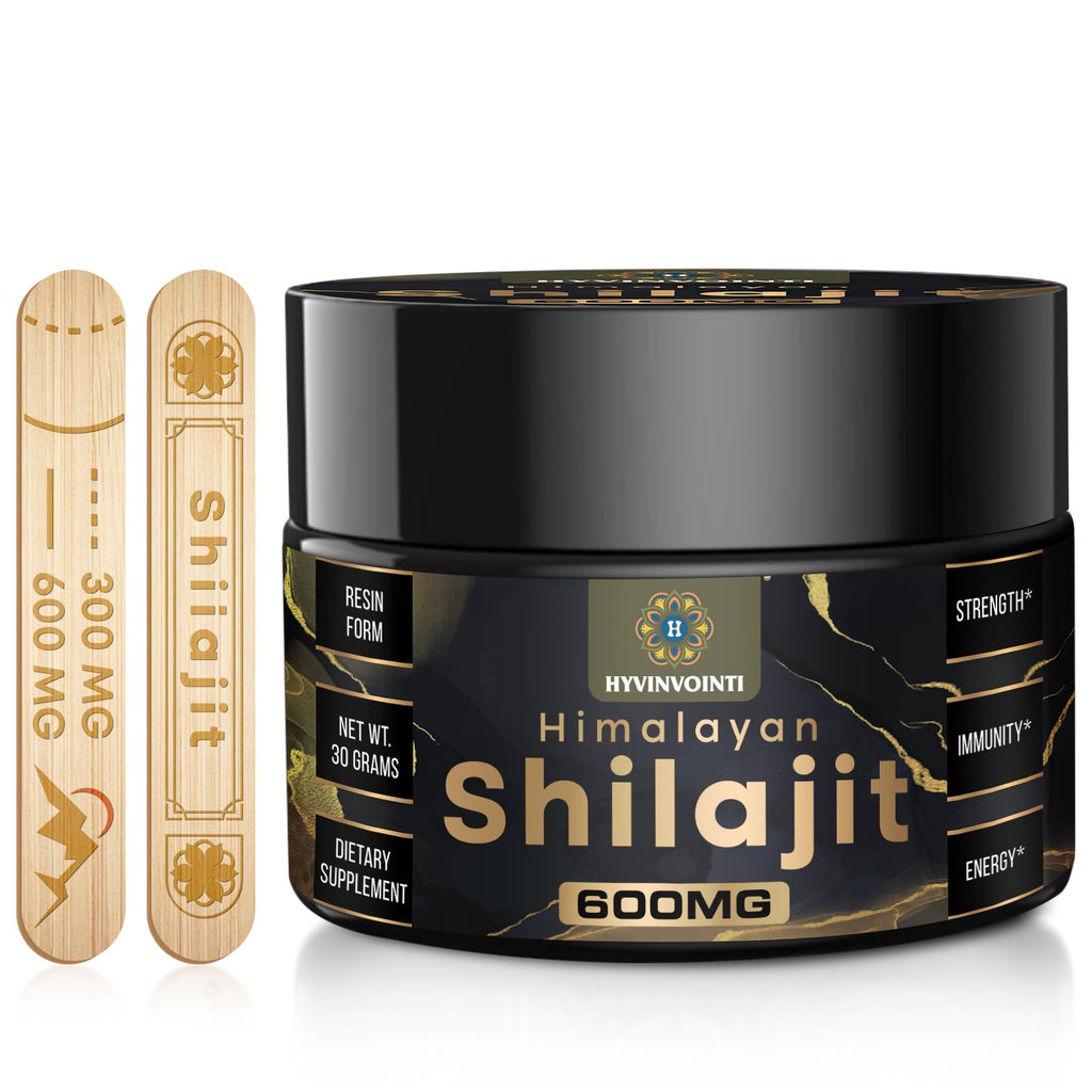 600mg pure Himalayan shilajit resin for energy