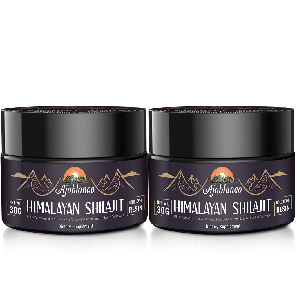 600mg Pure Himalayan Shilajit resin
