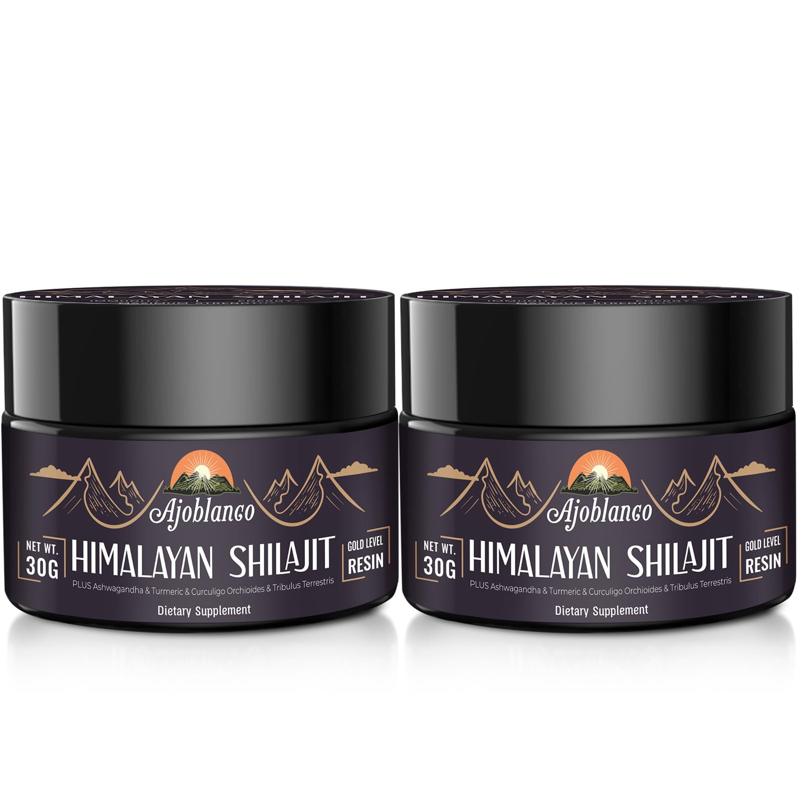 600mg Pure Himalayan Shilajit resin